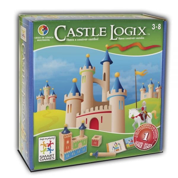 Castle Logix de Smart Games - Juego de lógica de madera